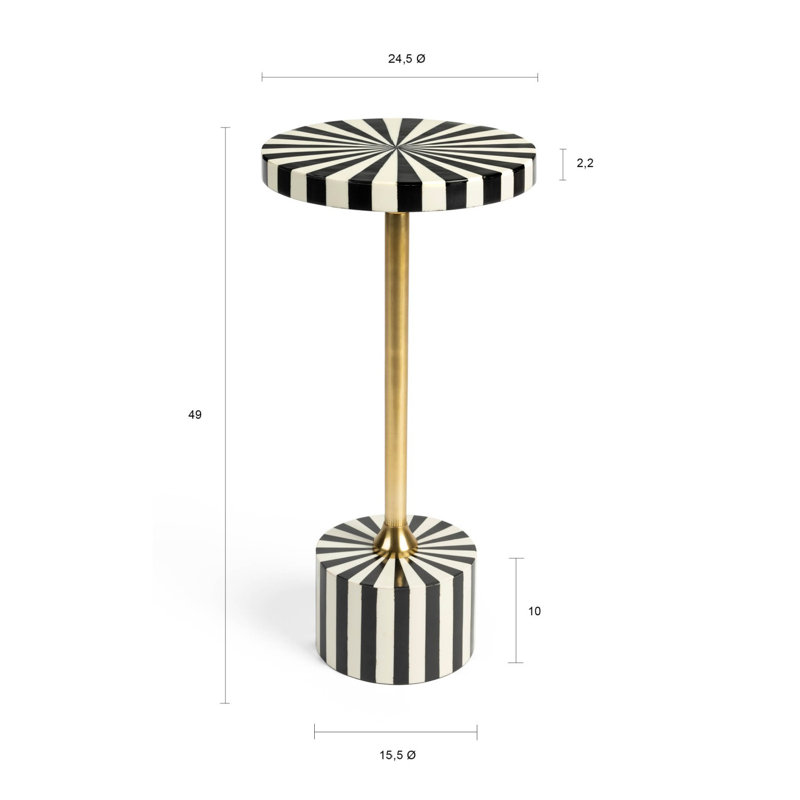 Bold Monkey Strike Lucky End Table | Perigold